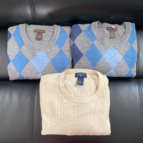 Dockers | Sweaters | 3 Bundles Dockers Men Sweater | Poshmark